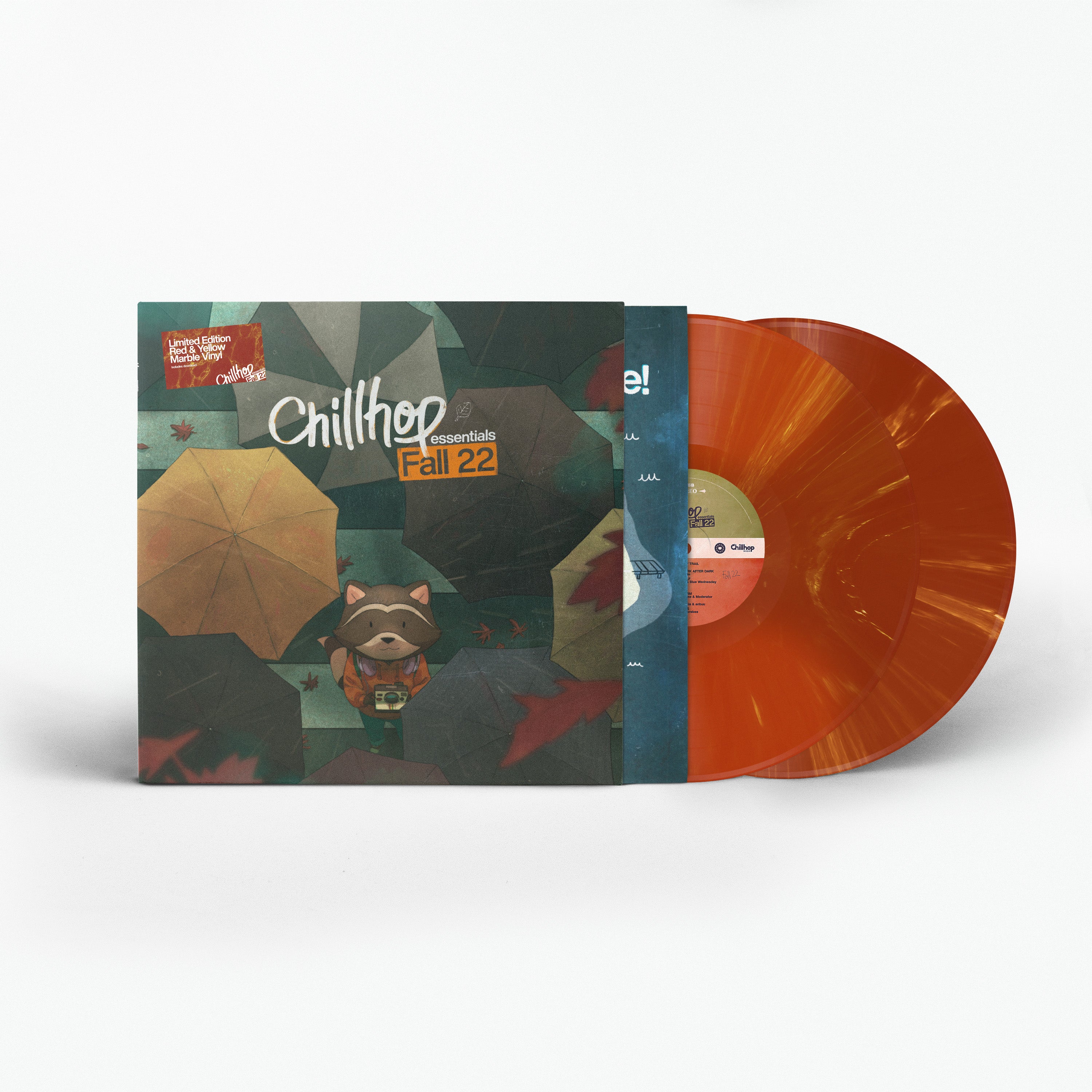 Chillhop Essentials - Fall 2022 Red Marbled Vinyl - Limited Edition – Chillhop Music