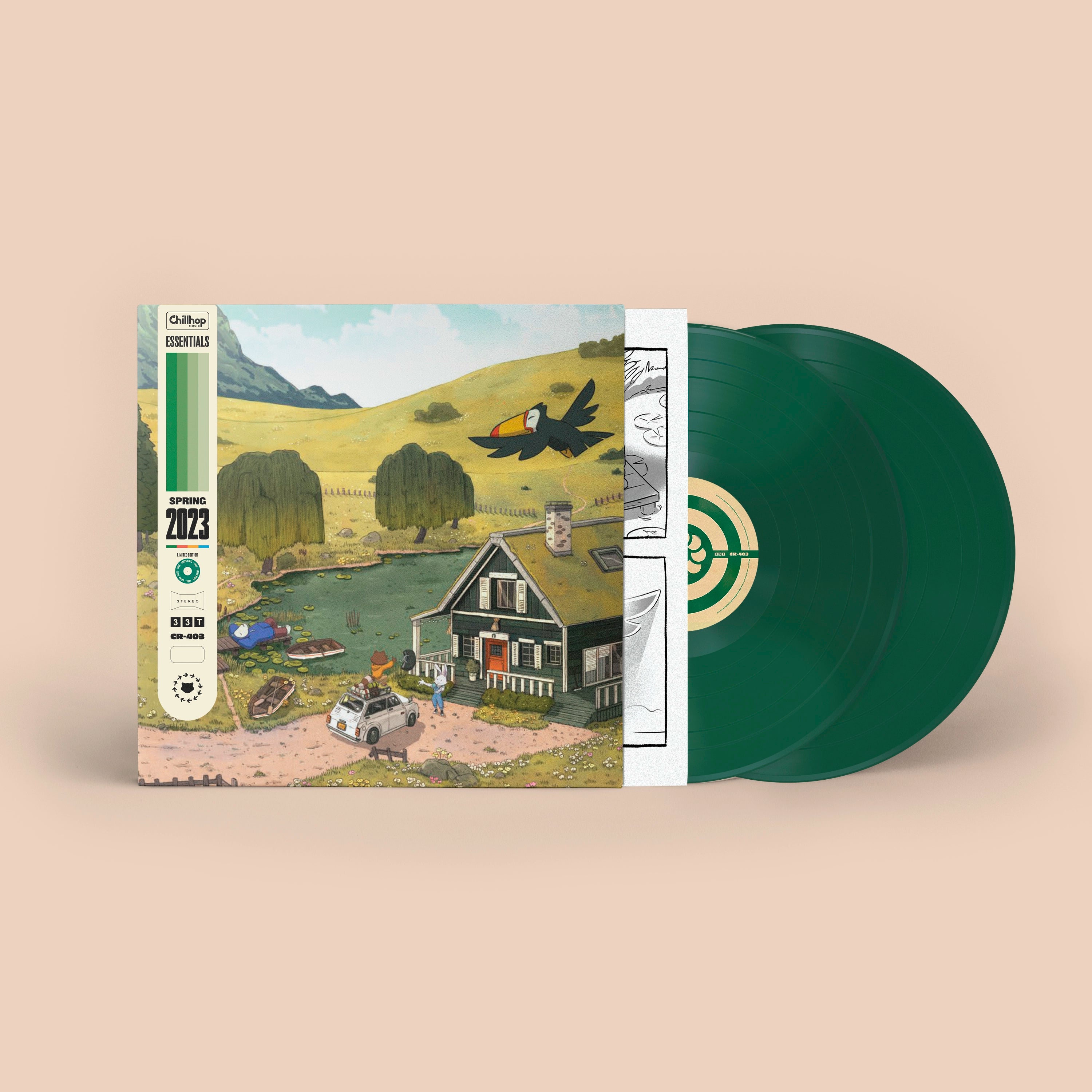 Chillhop Essentials - Spring 2023 Limited Green Vinyl - 200 Only ...